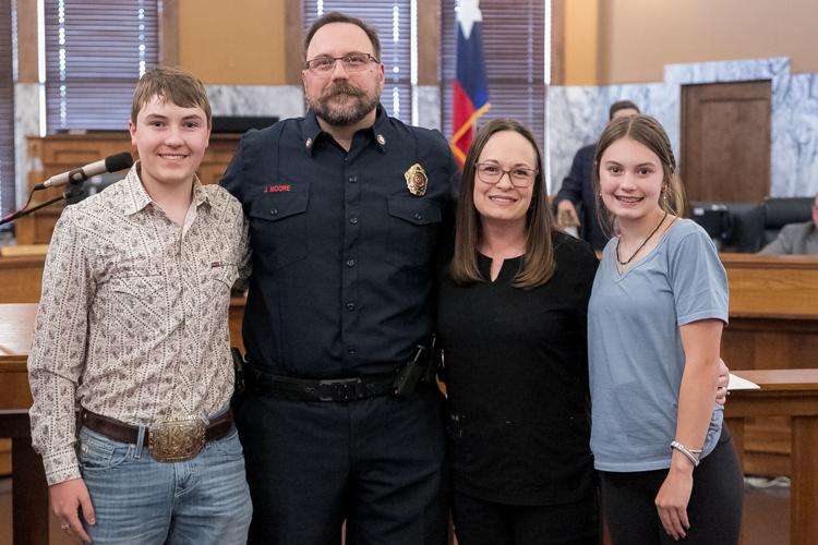 JCEM Director Jamie Moore sworn in as county's first fire marshal ...