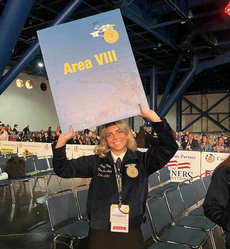 Pinkerton honored at FFA state convention | Living ...