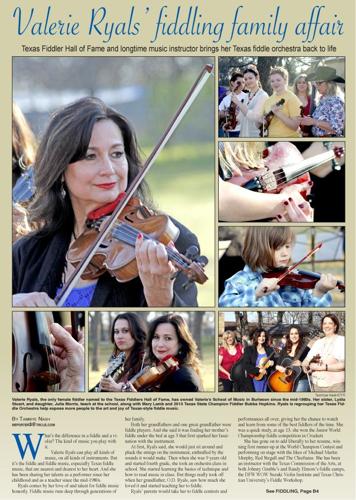 Valerie Ryals’ fiddling family affair | Local News ...
