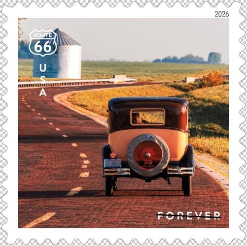 USPS unveils Route 66 centennial stamps, born from a photographer’s 42 ...