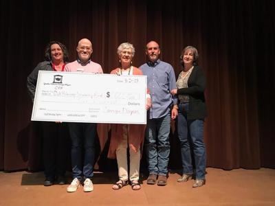 Carnegie Players donate initial contribution to Helmcamp Scholarship ...