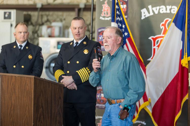 PHOTOS: Alvarado welcomes new engine during traditional push-in ...