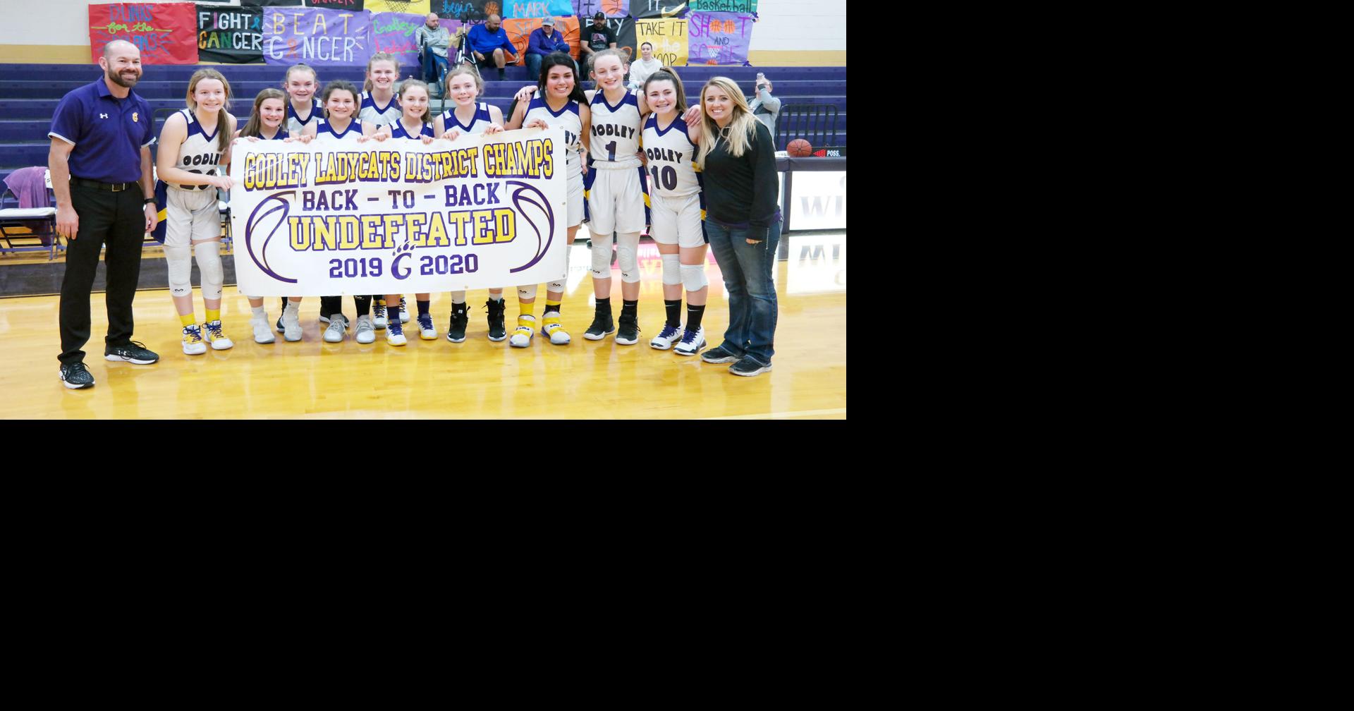 Eighth-grade Lady Cats win back-to-back undefeated district titles ...