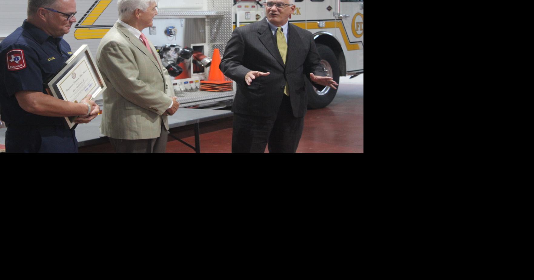 Celebrating lives saved; U.S. Rep. Williams applauds CFD’s Chief Lail ...