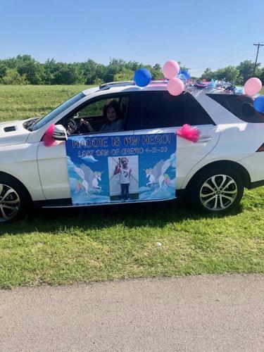 Hooray for Haddie: Child cancer survivor welcomed home with parade ...