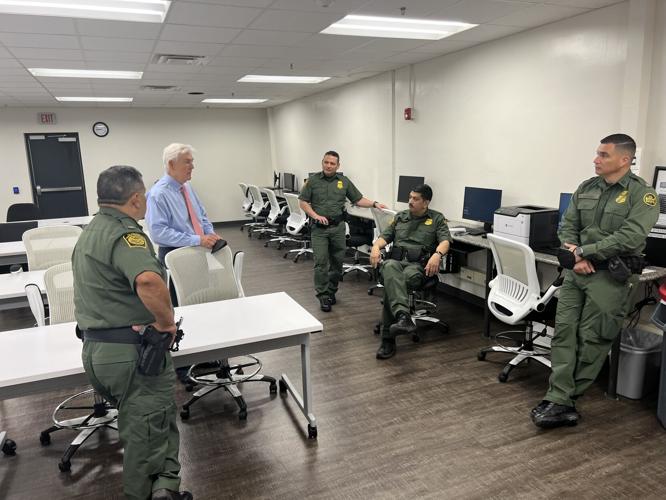 Williams tours CBP processing center at southern border | Local News ...