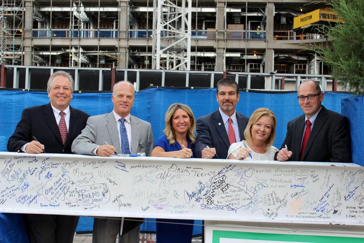 Ceremony marks construction milestone for Huguley | Local News ...