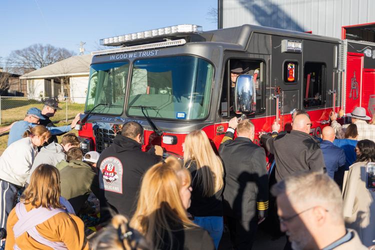 PHOTOS: Alvarado welcomes new engine during traditional push-in ...