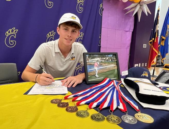 Godley's Colin Price finishes 2nd at UIL state golf championships ...
