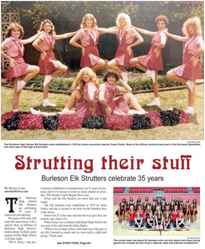 Strutting their stuff Burleson Elk Strutters celebrate 35 years ...