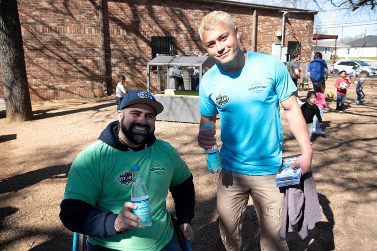 Texas Outlaws visit Cleburne to deliver water to Upbring | Local News ...