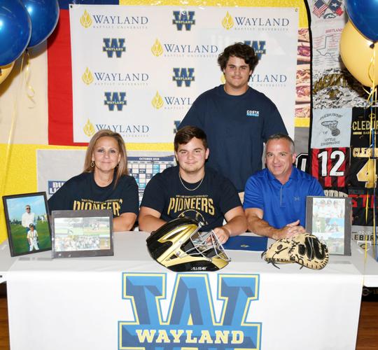 Cleburne's Bigham signs with Wayland Baptist University baseball ...