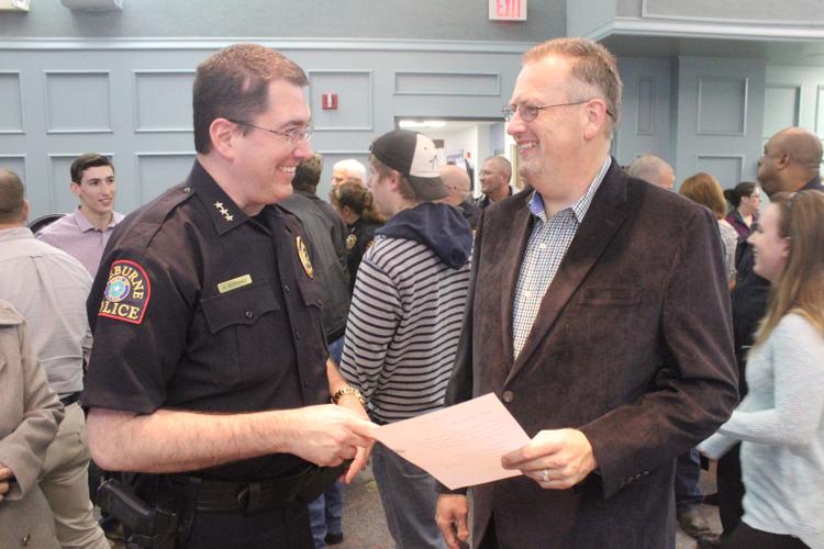 Long time CPD officers Gorman, Sigler retire | Local News ...
