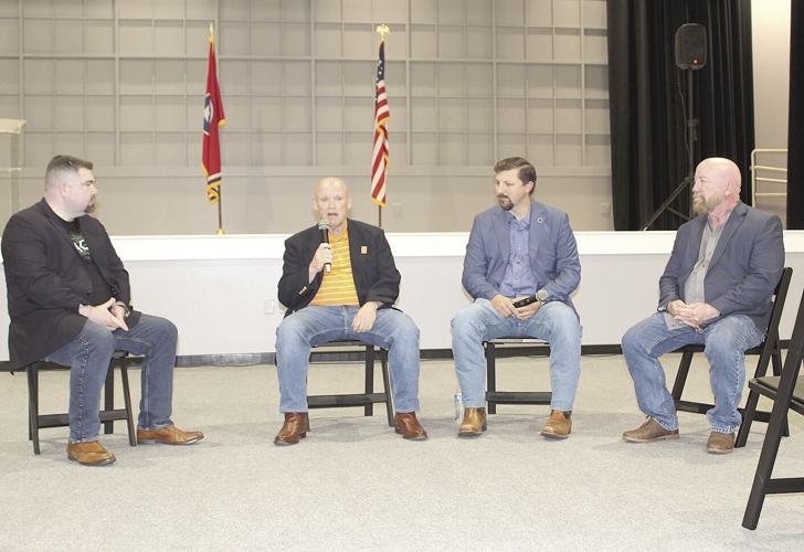 Raper and Lowe discuss guns and mental health during town hall | News ...