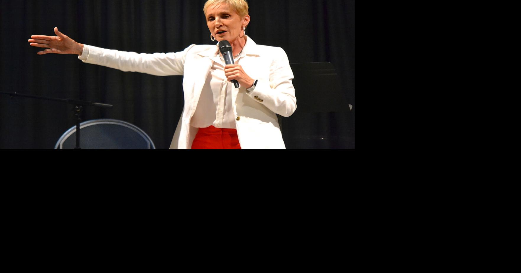 Karen Mills: Comedian, inspirational speaker and Bearette legend | News ...