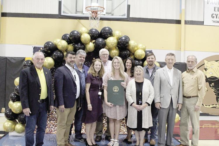 Taylor Elementary's Amanda Price celebrated by and state, local ...
