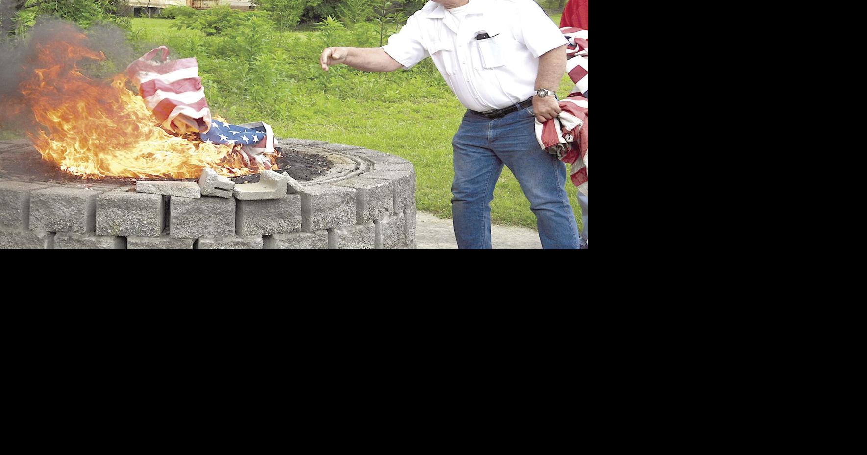 VFW Post 2598 holds flag retirement ceremony | News | clevelandbanner.com