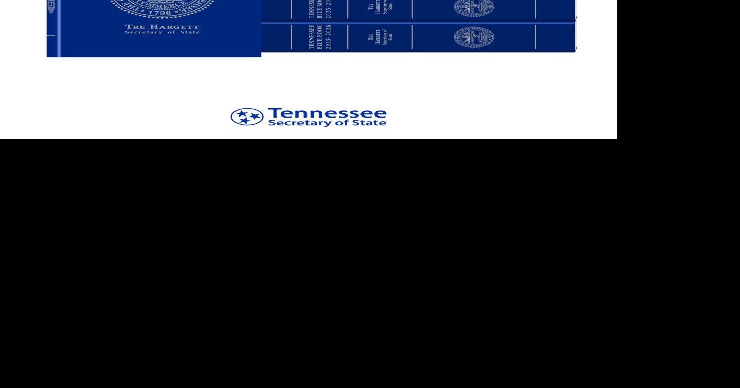 Secretary of State Tre Hargett honors Gov. Bill Lee with 2025-2026 Blue ...