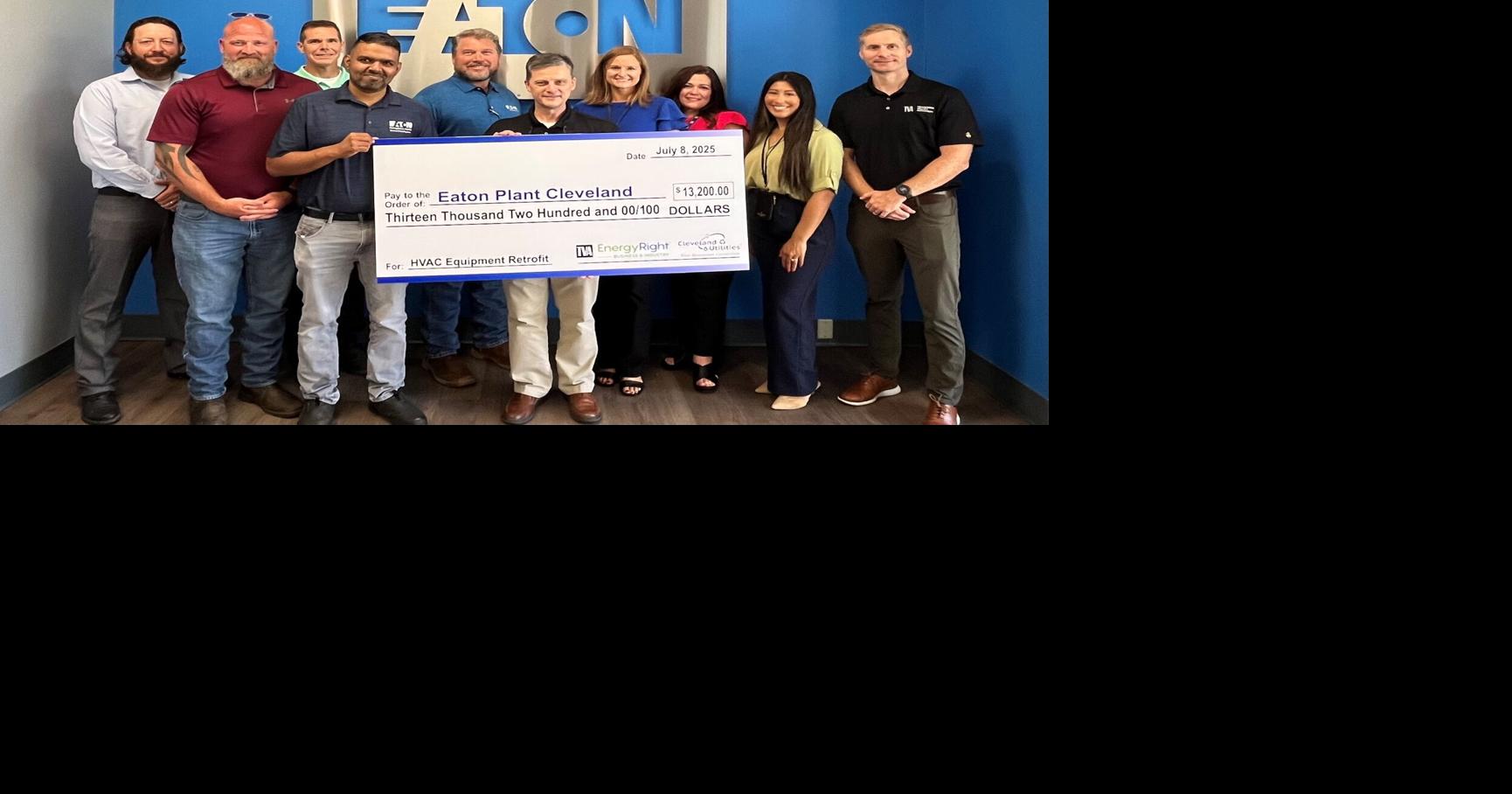 Eaton’s Cleveland facility receives $13K TVA incentive for energy ...