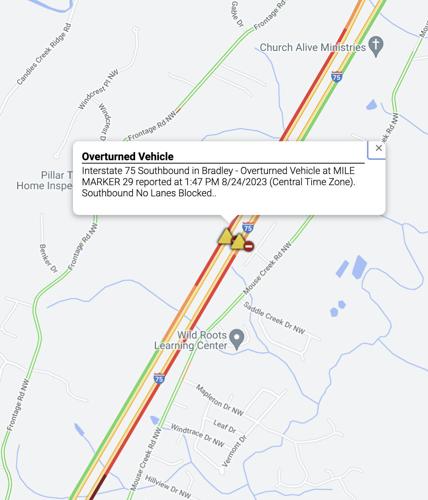 I-75 traffic slow both directions at mile marker 29 | News ...