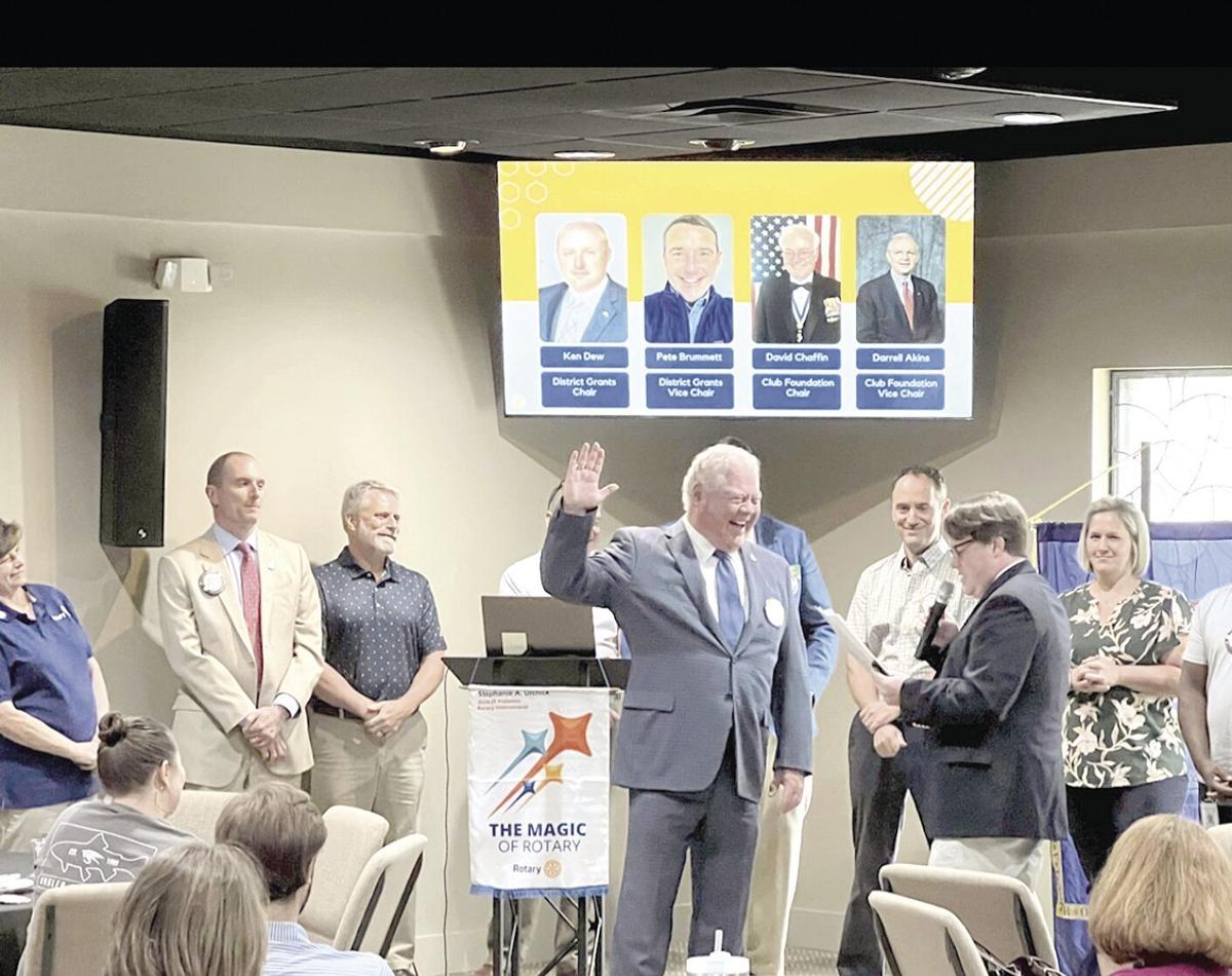 Poteet sworn in as Rotary Club of Cleveland's new president | News ...