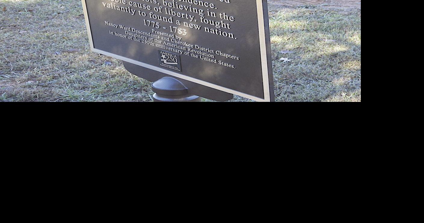 America250 marker dedicated at Nancy Ward gravesite | News ...