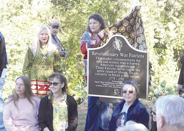 America250 marker dedicated at Nancy Ward gravesite | News ...