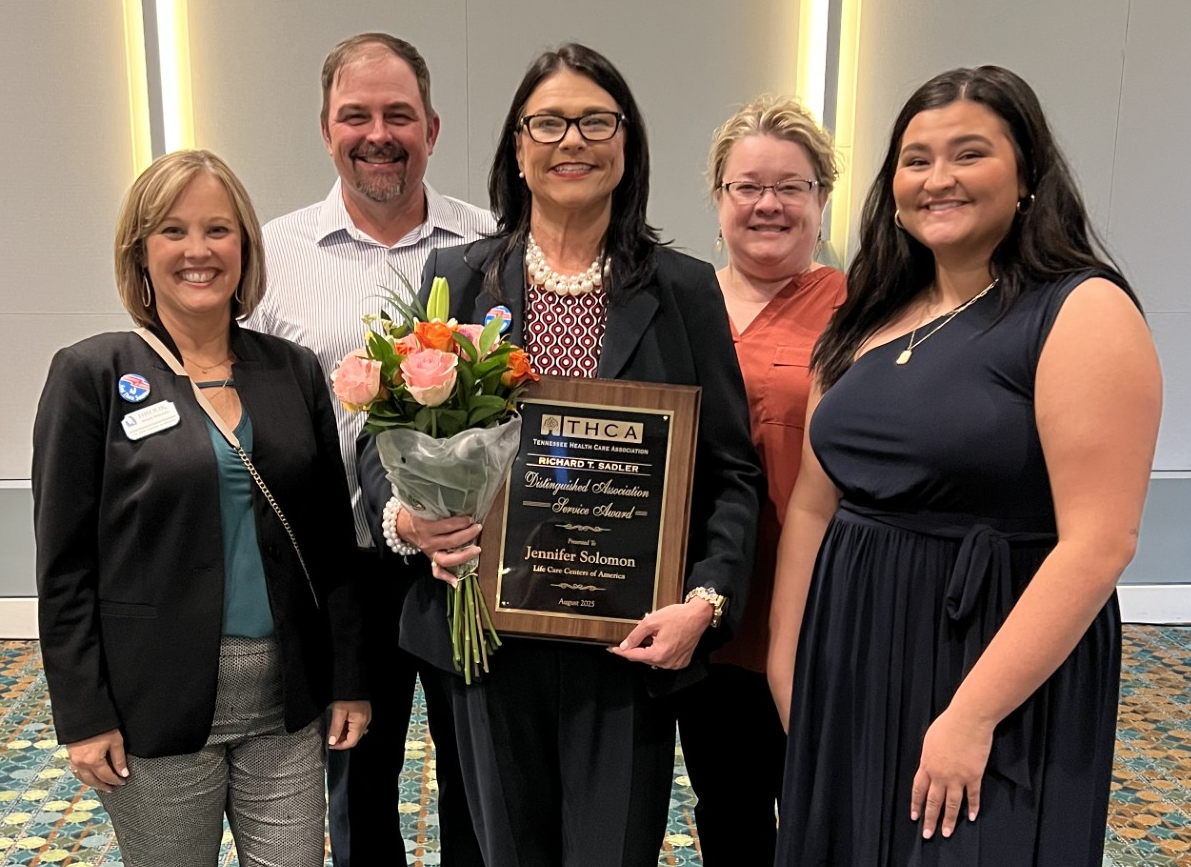 Life Care's Solomon receives distinguished THCA award | News ...