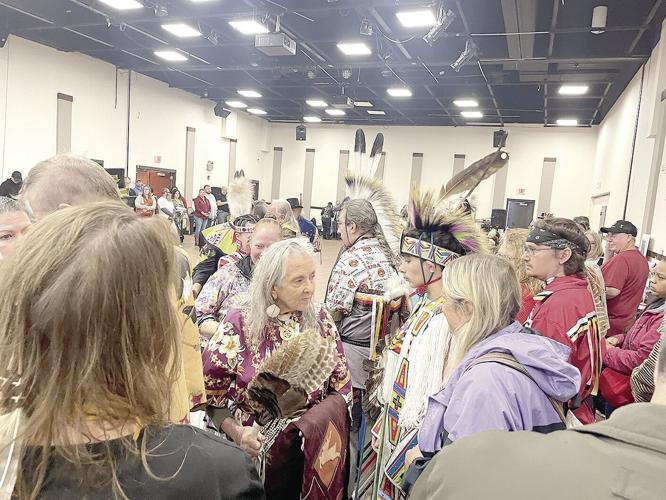 Native Americans participate in first intertribal pow wow in city of ...