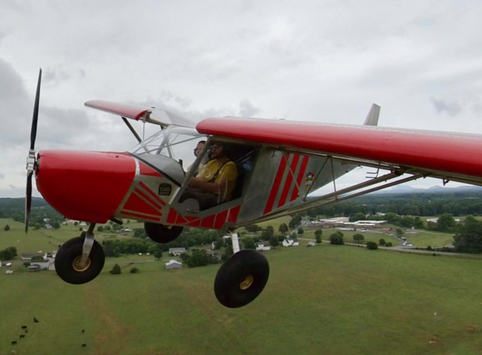 'Flying Farmer' scores 'cool dad points' after piloting plane to ...