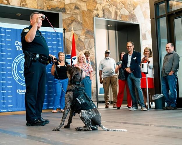 Cleveland State 'flexes' safety muscles with new K-9 officer | News ...