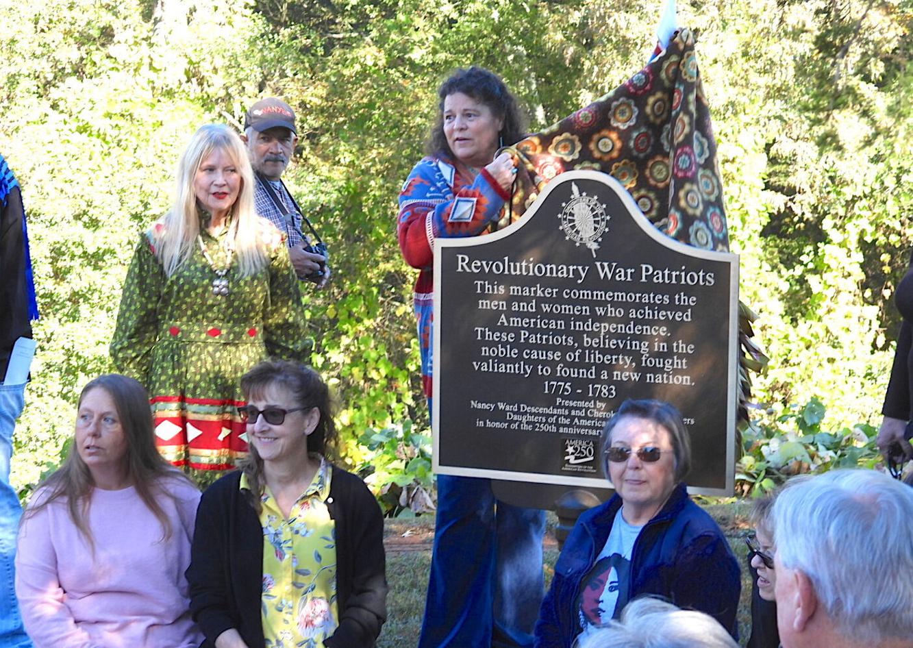America250 marker highlights legacy of Cherokee Leader Nancy Ward ...