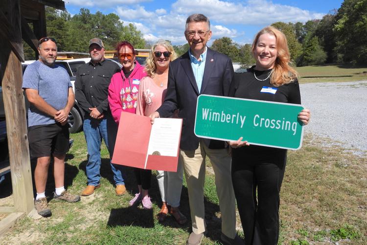 Wimberly Crossing: Local family recognized with highway designation ...