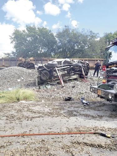 THP report: truck was 'caught inside' railroad crossing arms when ...