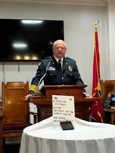 CFD VanDusen speaks at Elks Lodge 1944's 9/11 Remembrance Ceremony ...