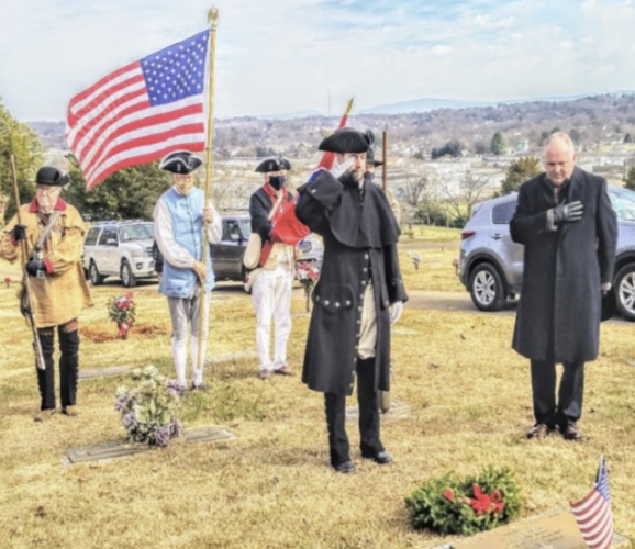 Marking the first 10 years of the Col. Benjamin Cleveland Chapter ...