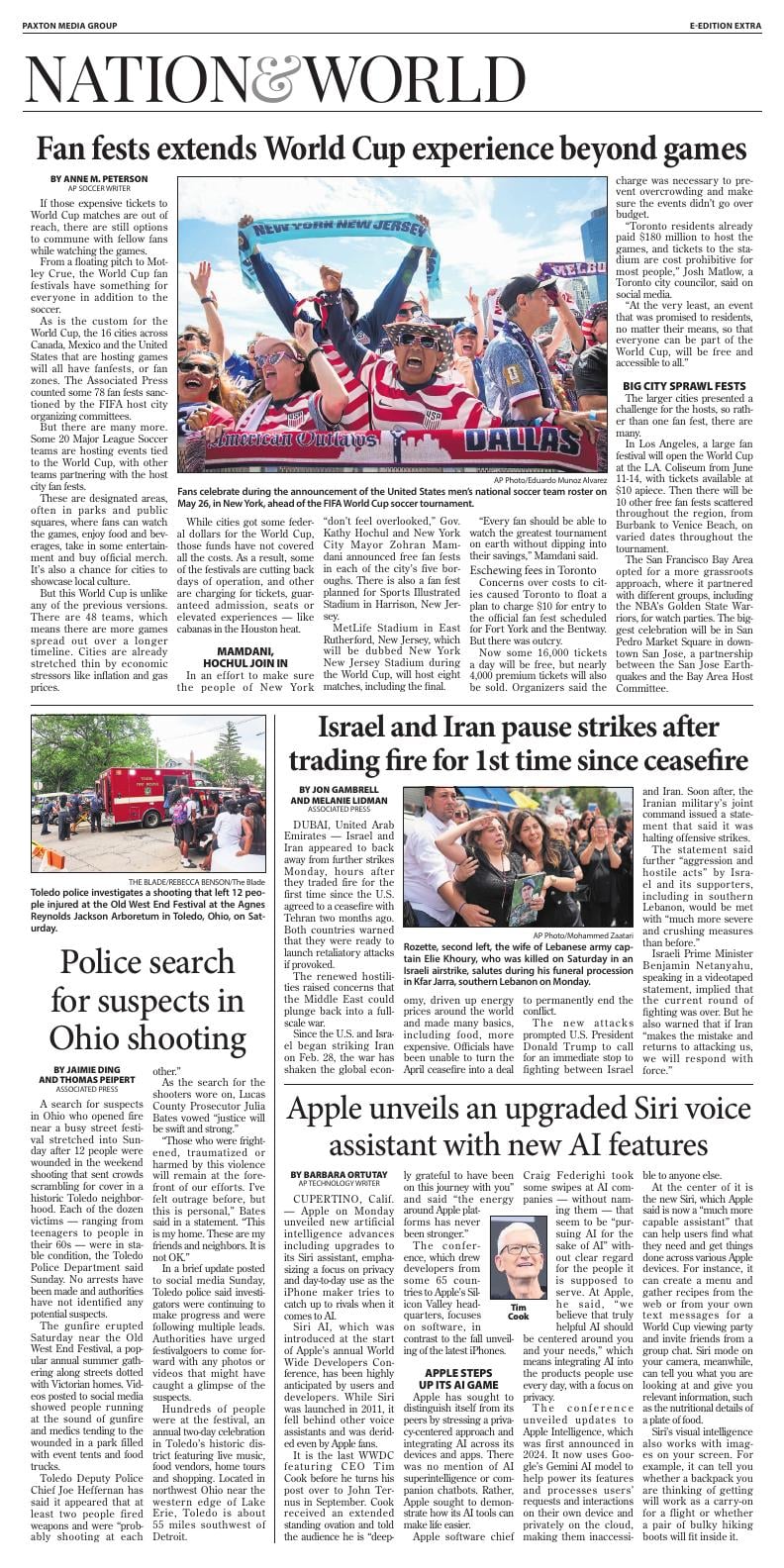 Page W1 | e-Edition | clevelandbanner.com