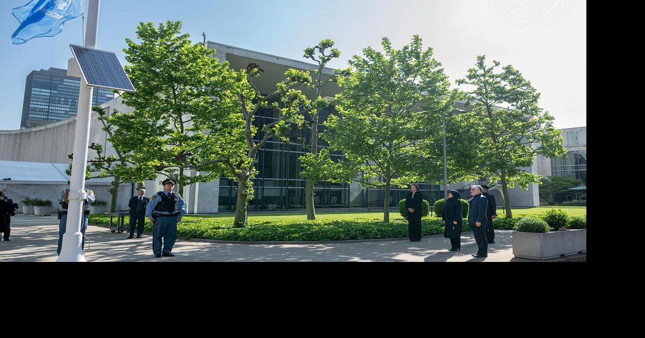 UN flags at half mast in NY to honor ‘Butcher of Tehran’ Raisi | JNS ...