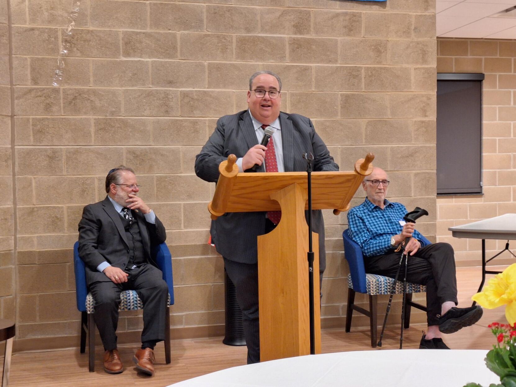 Temple Israel Ner Tamid dedicates Eisenberg Atrium | Local News ...