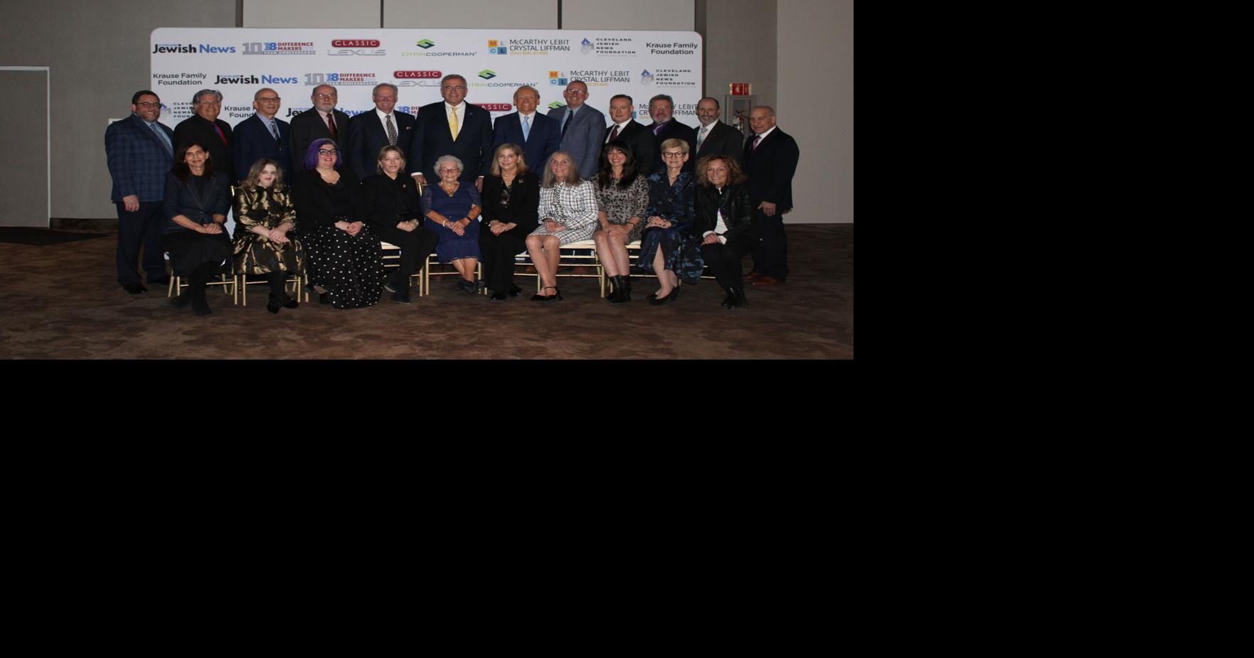 Cleveland Hewish News 18 Difference Makers 2025 Difference Makers