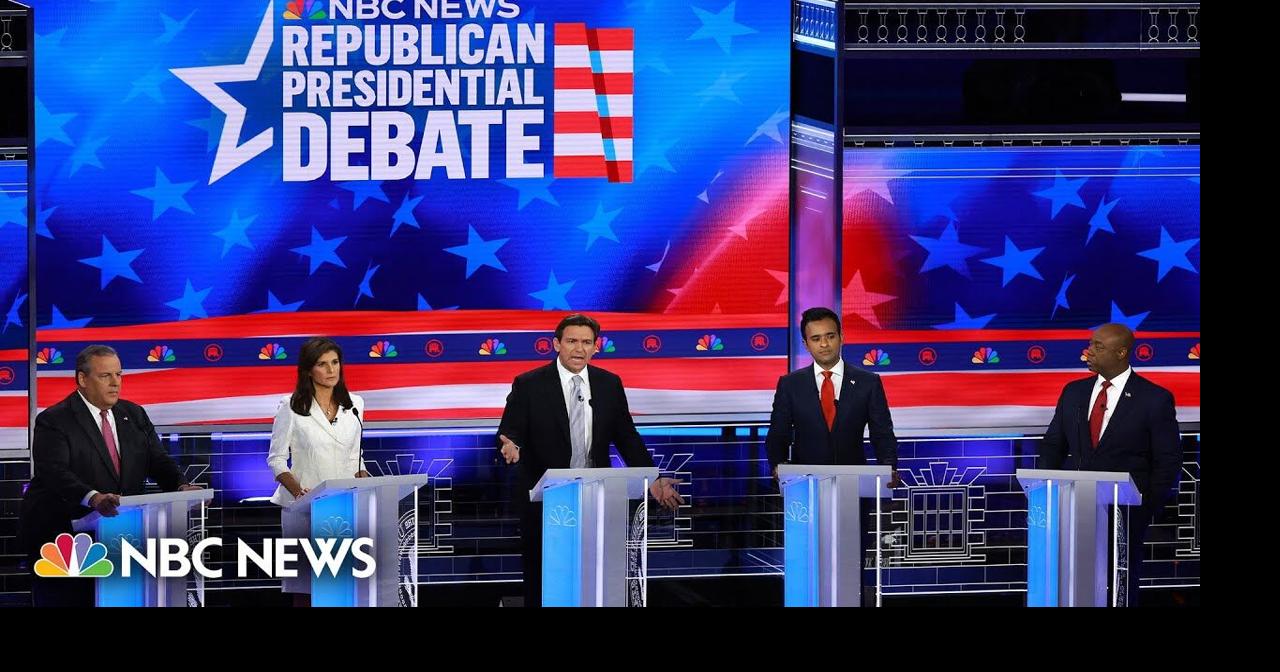 Full video: Watch the third GOP presidential primary debate in Miami ...