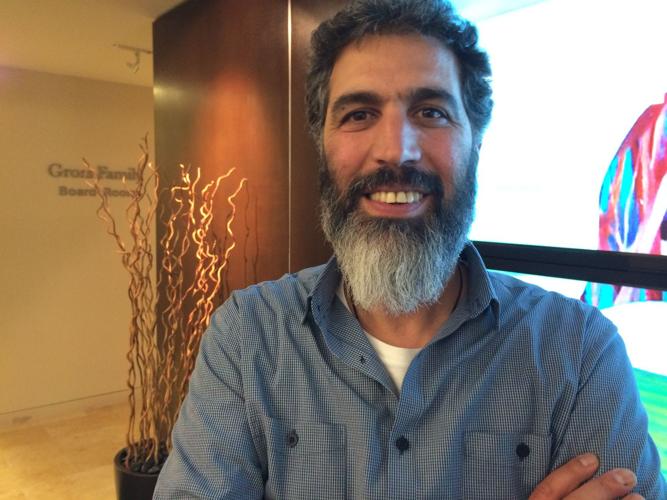 Artist Azoulay gets kick out of painting, spirituality | News ...