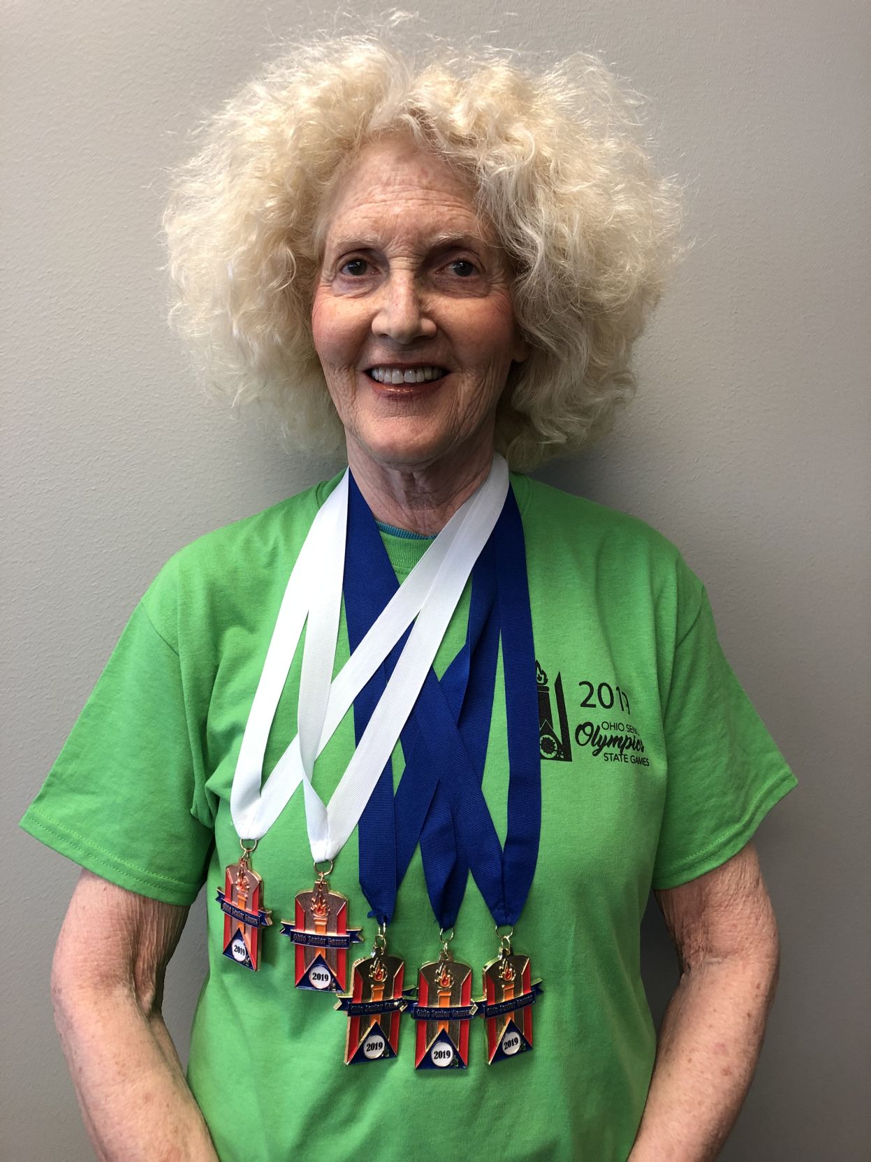 Susan Paris captures three gold medals at Ohio senior Olympics | Local ...
