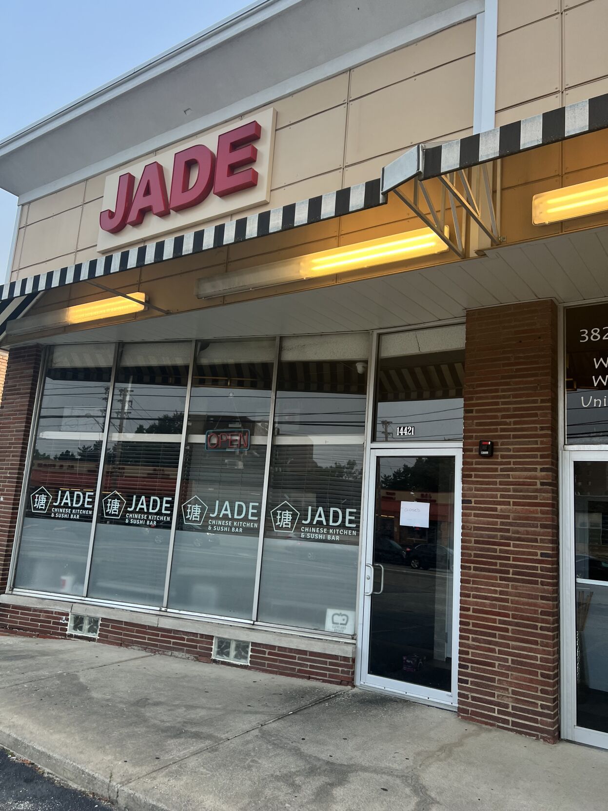 Jade Chinese Kitchen closed; sold to new owners | Nosh ...