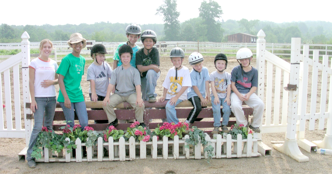 Campers let it ride as they work on their social, coping skills on ...