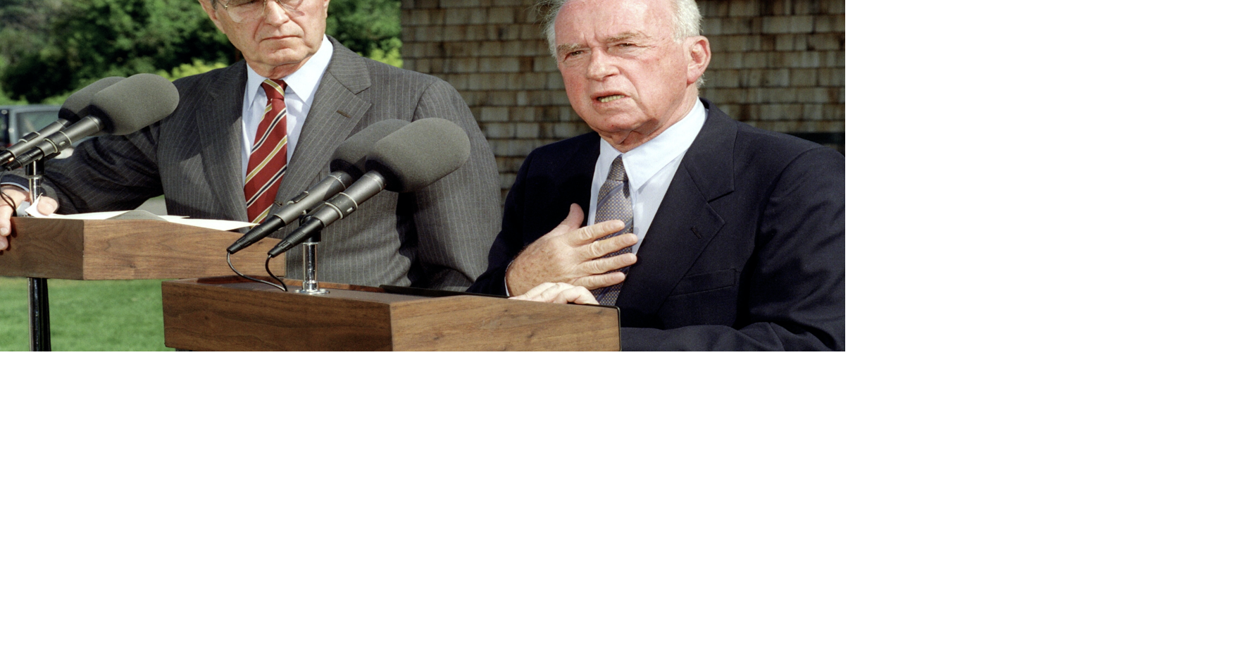 George H.W. Bush, a president with a complicated Jewish legacy, dies at ...