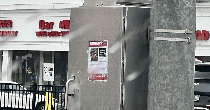 What’s the law on posting Israeli hostage signs on utility poles ...