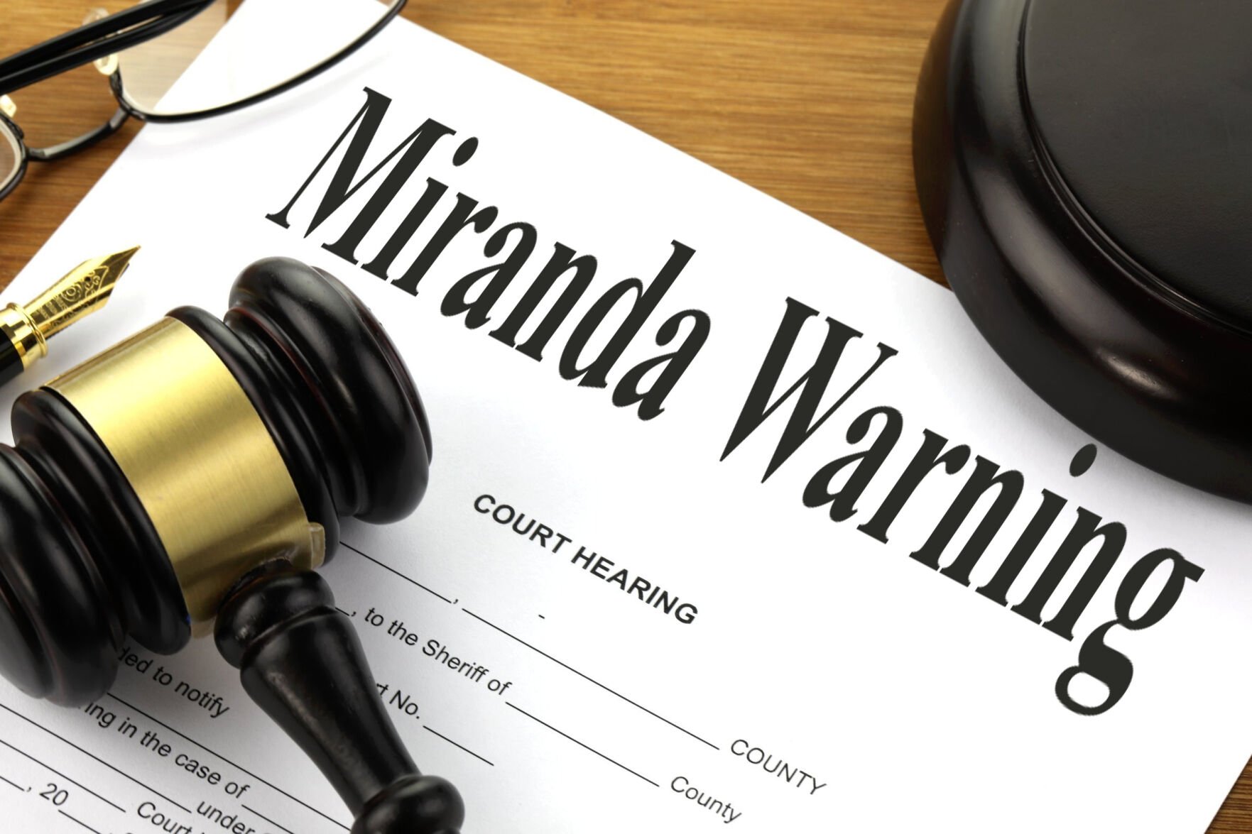 Miranda Rights give you the right to reman silent | Legal Affairs ...