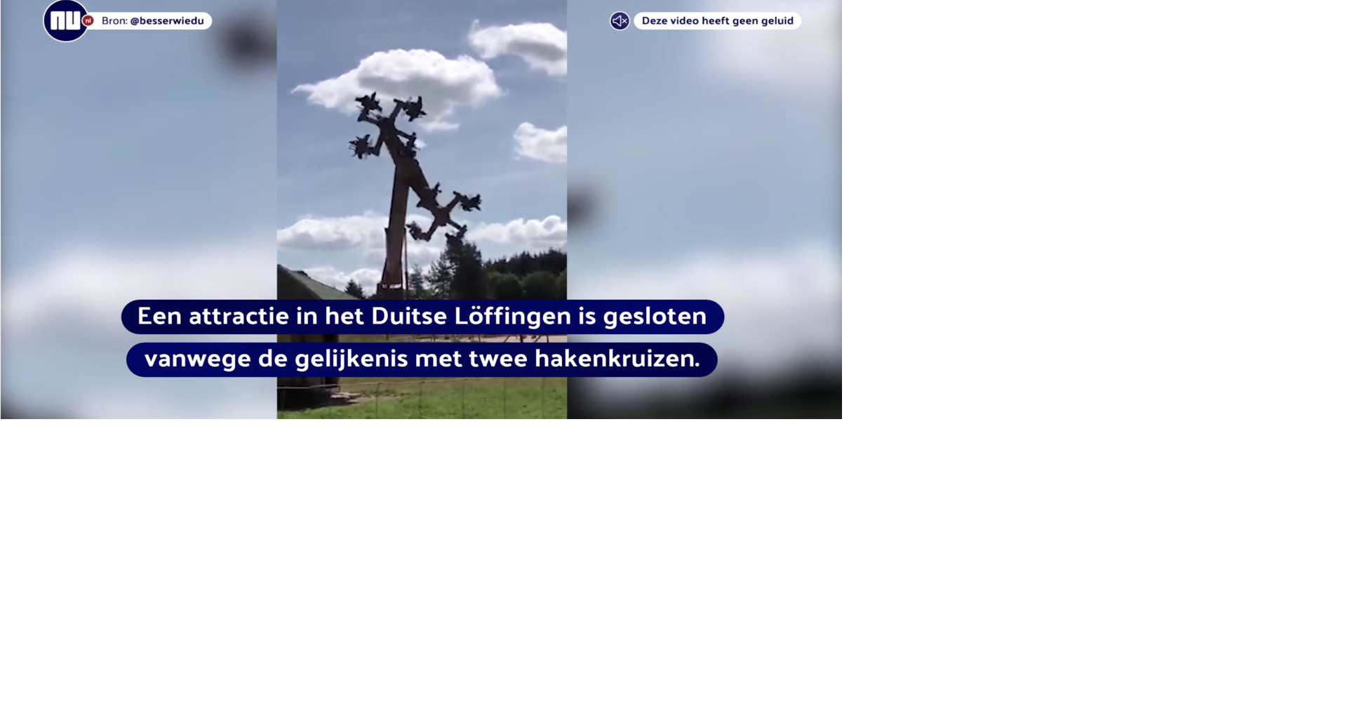 A German amusement park’s new thrill ride looks like spinning swastikas ...