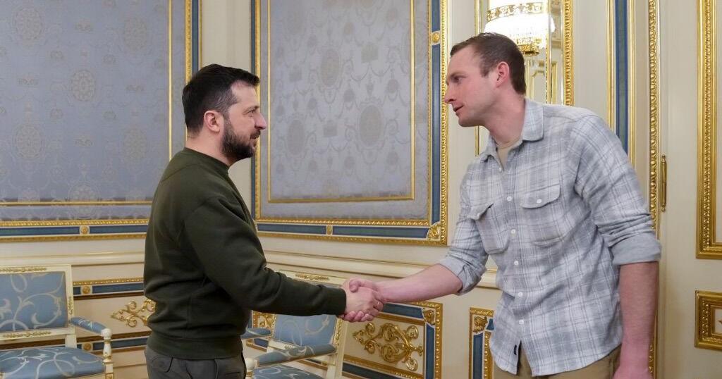 Rep. Max Miller attends briefing with Ukraine president Zelenskyy ...